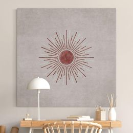 Bilderwelten Akustikbild Boho Sonne I