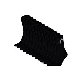 Head Herren Kurzsocken "Socken All Sports Training Short Crew 12P 12er Pack", Gr. 43, schwarz, Obermaterial: 78% Baumwolle CO. 16% Polyester PES. 4%