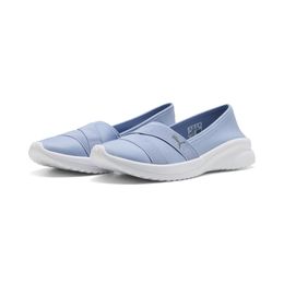Puma Damen Ballerina "Adelina 2 Sneakers Damen", Gr. 40,5, blau, Obermaterial: Textil. Futter: Textil. Innensohle: Textil. Laufsohle: Synthetik,
