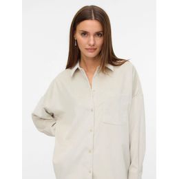 V&eacute;ro Moda Vero Moda Bluse 'VMSANNE' Damen Gr&ouml;&szlig;e XXL hellgrau