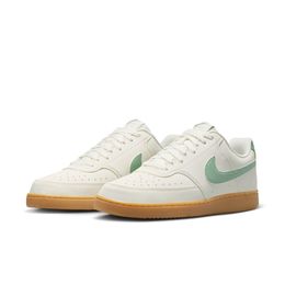 Nike Sportswear Herren Sneaker "Court Vision Low", Gr. 47,5, beige, Synthetik, Schuhe, inspiriert vom Design des Nike Air Force