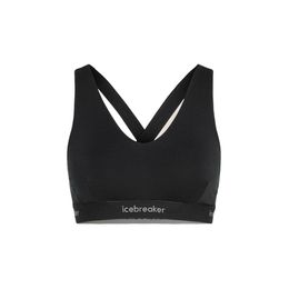 Icebreaker Sports Bra 'Sprite' female size XS Black