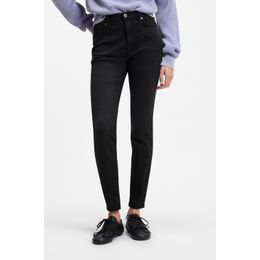 Hugo Damen Skinny-fit-Jeans "Malu", schwarz, Basic, Gr. 25, unifarben, Jeans, Obermaterial: 98% Baumwolle, 2% Elasthan, Jeans, Skinny Fit mit