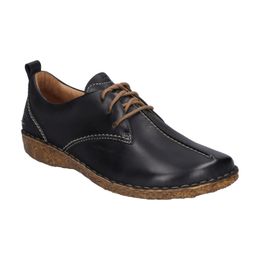 Josef Seibel Damen Schn&uuml;rschuh "Rosalie 50, schwarz", Gr. 42, schwarz, Obermaterial: 100% Rindsleder Leather cow., Schuhe