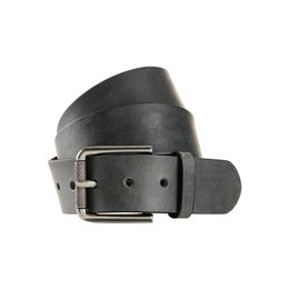 MAN'S WORLD MAN'S WORLD Damen Lederg&uuml;rtel, schwarz, Gr. 125, Leder, Rindsleder, G&uuml;rtel
