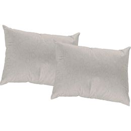 Dekokissen WIRTH, B:40cm L:60cm, grau, Obermaterial: 100% Polyester, Dekokissen_Sitzkissen_Kissenh&uuml;llen, "Westport"