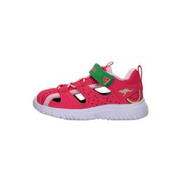 Kangaroos Sandale 'Rock Lite' Jungen Gr&ouml;&szlig;e 21 gr&uuml;n / rosa / himbeer
