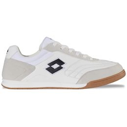Lotto Herren Sneaker, Gr. 38, wei&szlig;, Synthetik, Textil, mehrfarbig, Schuhe, - in klassischem Terrace Style