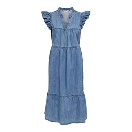 Only Kleid 'ONLSHANIA' Damen Gr&ouml;&szlig;e 40 blue denim Sommerkleid