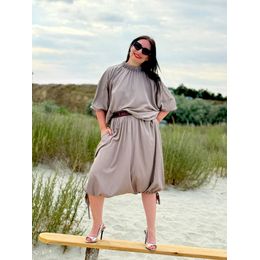 Iunique Rock 'Pirate-Style Skirt Pants' Damen Gr&ouml;&szlig;e 36/38 grau