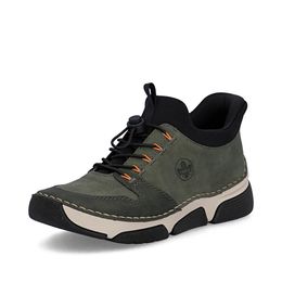 Rieker Sneaker Damen Gr&ouml;&szlig;e 39 khaki / orange / schwarz