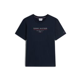 Tommy Hilfiger T-Shirt 'Essential' Herren Gr&ouml;&szlig;e L marine / rot / wei&szlig;