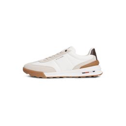 Tommy Hilfiger Sneaker 'RETRO RUNNER' Herren Gr&ouml;&szlig;e 40 schoko / greige / wei&szlig;