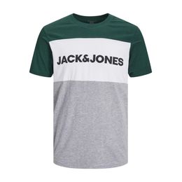 Jack & Jones Jack & Jones T-Shirt Herren Gr&ouml;&szlig;e XXL graumeliert / tanne / schwarz / wei&szlig;