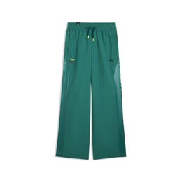 Puma Herren Sporthose "Puma x ASTON MARTIN ARAMCO F1 TEAM Lifestyle Relaxed Hose", gr&uuml;n, Gr. M, unifarben, Obermaterial: 100% Nylon. Taschenfutter: