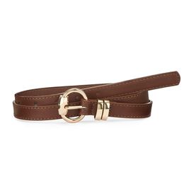 Lascana Damen H&uuml;ftg&uuml;rtel "Hoseng&uuml;rtel, Anzugg&uuml;rtel, Jeansg&uuml;rtel, Tailleng&uuml;rtel, G&uuml;rtel", braun, Basic, Gr. 105, unifarben, Lederimitat, G&uuml;rtel, f&uuml;r
