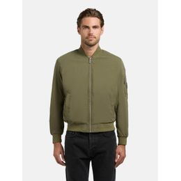 Khujo Herren Bomberjacke "Tawas", gr&uuml;n, Gr. XL, Obermaterial: 70% Baumwolle, 30% Nylon. Innenfutter: 100% Polyester, Jacken, L&auml;ssige Herren