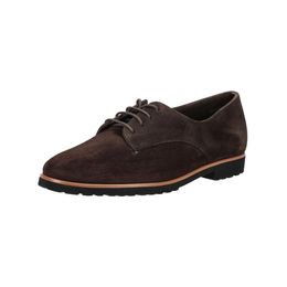 Paul Green Damen Schn&uuml;rschuh "Paul Green Halbschuhe Veloursleder", Gr. 40, braun, Veloursleder, Schuhe