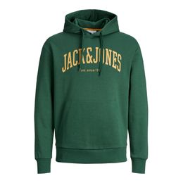 Jack & Jones Jack & Jones Sweatshirt 'JJEJosh' Herren Gr&ouml;&szlig;e XS gelb / dunkelgr&uuml;n