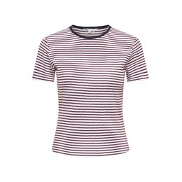 Only T-Shirt 'ONLKari' Damen Gr&ouml;&szlig;e L cyclam / wei&szlig;