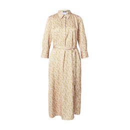 JOOP! Kleid Damen Gr&ouml;&szlig;e 44 oliv / rosa / wei&szlig; Sommerkleid