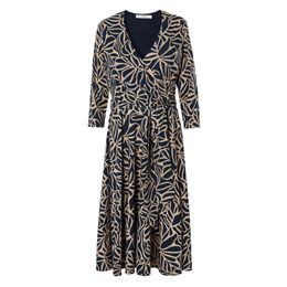 TATUUM Kleid 'Iga 1' Damen Gr&ouml;&szlig;e 42 dunkelbeige / navy Sommerkleid