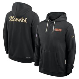 Nike Damen Kapuzenpullover "Nike Hoodie San Francisco 49ers Nike Rivalry Dri-Fit"mehrfarbig, Gr. S, 53% Polyester, 47% Baumwolle, Pullover