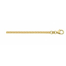 Adelia&acute;s ADELIA ́S Herren Kette ohne Anh&auml;nger "Flachpanzerkette Halskette 333 Gold ( 8K )", 36, Gold, gold, Gold, Halsketten, Goldkette