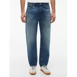 Tommy Jeans Herren 5-Pocket-Jeans "SONNY REGULAR TAPERED CJ6034", blau, Gr. 34, unifarben, Denim/Jeans, Obermaterial: 80% Baumwolle, 20% Lyocell,