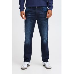 Blend Herren Regular-fit-Jeans "BHTWISTER SLIM/REG", blau, Gr. 38, Abriebeffekte, Denim/Jeans, Obermaterial: 100% Baumwolle, Jeans, mit Abriebeffekten