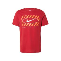 Nike Sportswear Shirt male size S Yellow / Red