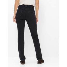 Brax Damen 5-Pocket-Jeans "Style CAROLA"schwarz, Gr. 38, Denim/Jeans, 94% Baumwolle, 5% Elastomultiester, 1% Elasthan, Jeans