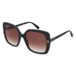 Marc Jacobs MJ 1138/S | Damen-Sonnenbrille | Fassung: Vollrand, Quadratisch, Acetat, Havanna | Glasfarbe: Braun
