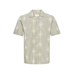 Casual Friday Button Up Shirt 'CFLEOPOLD' male size XL Pastel green / White