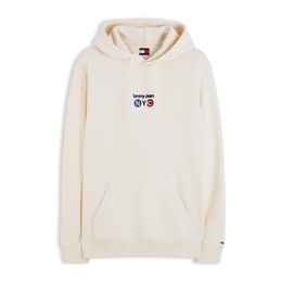 Tommy Jeans Sweatshirt 'NYC' male size XS Cream / Blue / Red / Black