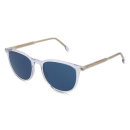 HUGO BOSS BOSS 1881/S | Herren-Sonnenbrille | Fassung: Vollrand, Panto, Acetat, Grau | Glasfarbe: Blau