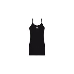 Damen T-Shirt "Basic Dress SL W", schwarz, Gr. S, Alpha Industries, Obermaterial: 95% Baumwolle, 5% Elastan, Shirts