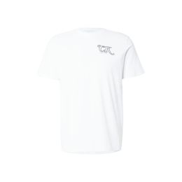 Calvin Klein Jeans T-Shirt Herren Gr&ouml;&szlig;e XXL wei&szlig;