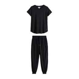B By Ted Baker Pyjama Damen Gr&ouml;&szlig;e XL schwarz Sommerkleid