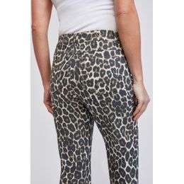 WONDERJEANS Damen 7/8-Jeans, bunt, Gr. 44, Denim/Jeans, Obermaterial: 68% Baumwolle, 29% Polyester, 3% Elasthan, Jeans, Figurschmeichelnder