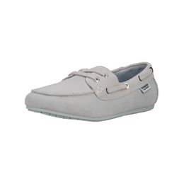 Damen Bootsschuh "Dockers by Gerli Halbschuhe Veloursleder", Dockers by Gerli, Gr. 39, grau, Veloursleder, Schuhe
