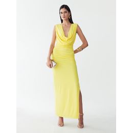 BWLDR Kleid 'Kaylie' Damen Gr&ouml;&szlig;e 40 gelb Sommerkleid