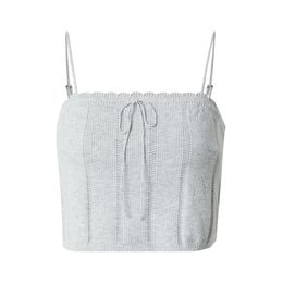 Tommy Jeans Stricktop Damen Gr&ouml;&szlig;e XXL graumeliert