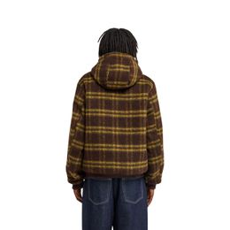 Element Herren Bomberjacke "Hooded Bomber Jacket", braun, Gr. L, Obermaterial: 80% Polyester, 20% Wolle., Jacken