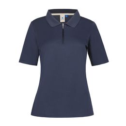 Luhta Damen Poloshirt "Luhta Polo shirt Aerola", blau, Gr. S, Stoff, 100% Polyester, Shirts