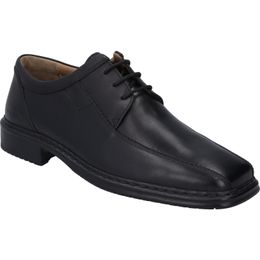 Josef Seibel Herren Schn&uuml;rschuh "Maurice, schwarz", Gr. 48, schwarz, Obermaterial: 100% Rindsleder Leather cow., Schuhe