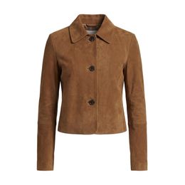 RICANO Damen Bolerojacke "Lederjacke Jeena", braun, Gr. XL, Obermaterial: 100% Lammnappaleder LANA. Futter: 100% Polyester PES., Jacken,