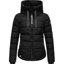 Navahoo Winter Jacket 'Amayaa' female size S Black / White