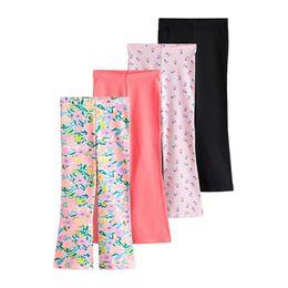 next Leggings M&auml;dchen Gr&ouml;&szlig;e 98 gr&uuml;n / rosa / hellpink / schwarz