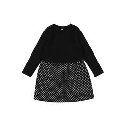 ABOUT YOU Kleid 'Gwendolin' M&auml;dchen Gr&ouml;&szlig;e 122/128 schwarz